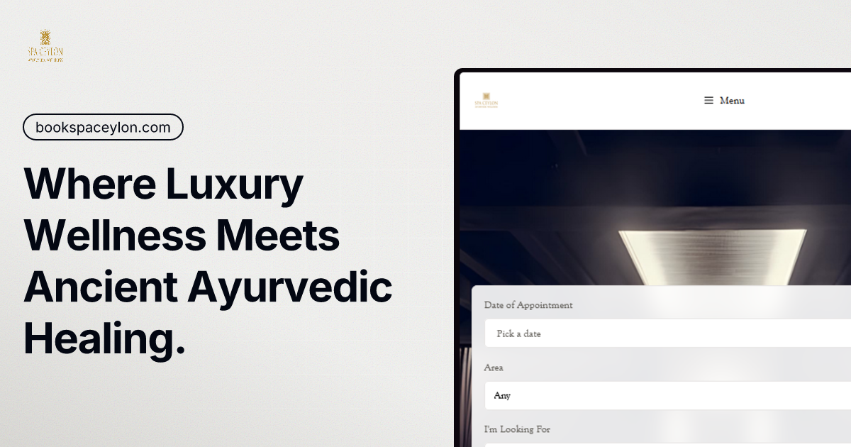 Spa Ceylon | Reservation Portal